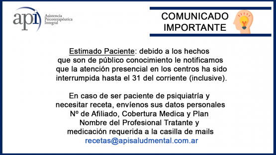informacion – API Salud Mental